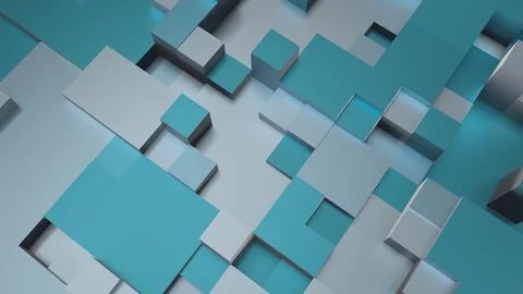 4K Glossy Abstract Tech Background. | Stock Video | Pond5