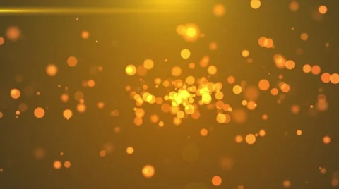 4K Golden Blinking Particles motion back... | Stock Video | Pond5