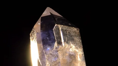 4K- Gorgeous Quartz Crystal with profess... | Stock Video | Pond5