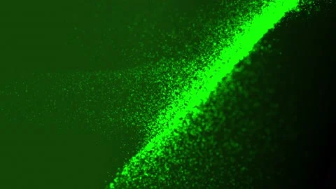 4k Green Animated Particles Background | Stock Video | Pond5