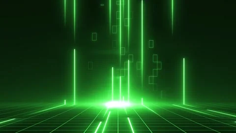 4K Green grid motion background animatio... | Stock Video | Pond5
