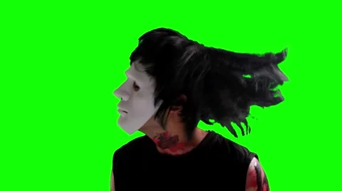 Scary Face Green Screen Stock Footage Videos | Pond5