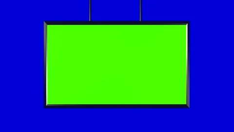 4K of a green screen popping up and disa... | Stock Video | Pond5