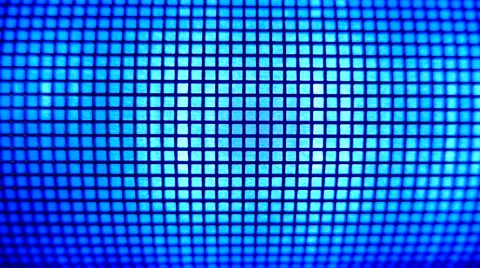 4K Grid Blue Led Light Effects | Stock Video | Pond5