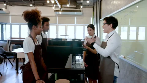 4K, Handsome asian male teacher, teachin... | Stock Video | Pond5