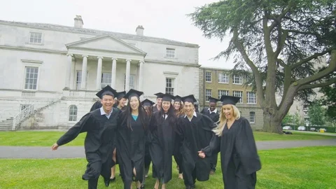 University Graduation Stock Video Footage | Royalty Free University ...