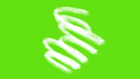 4K HD Scribble Frame green screen.Confet... | Stock Video | Pond5