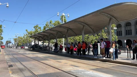 In Line Trolley Stock Video Footage | Royalty Free In Line Trolley ...