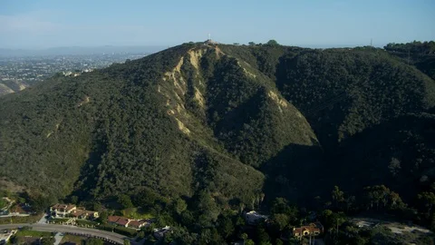4K Heli Aerial of Mount Soledad Military... | Stock Video | Pond5