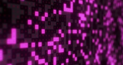 4K hexadecimal coding concept. Futuristi... | Stock Video | Pond5