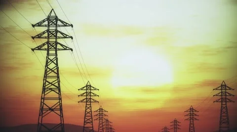 4K Electric Current Stock Footage ~ Royalty Free Stock Videos | Pond5