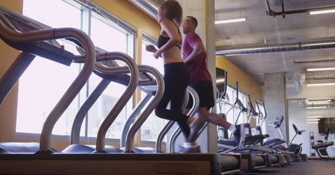 4k Hispanic and Black couple running tog... | Stock Video | Pond5