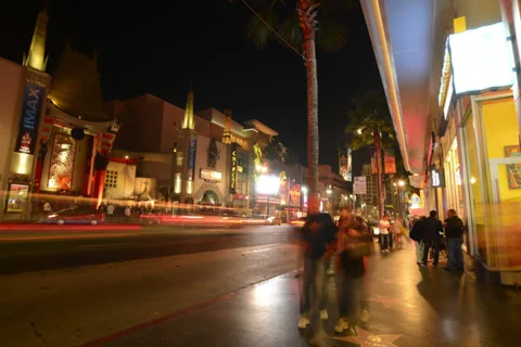 Hollywood Hyperlapse Stock Footage ~ Royalty Free Stock Videos | Pond5