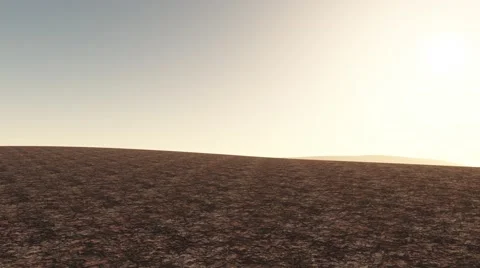 4K Huge Drought Plain Global Warming and... | Stock Video | Pond5