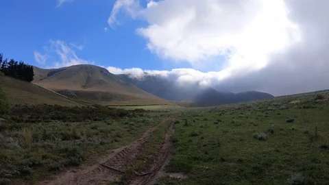 4K Hyperlapse of clouds rolling over mou... | Stock Video | Pond5