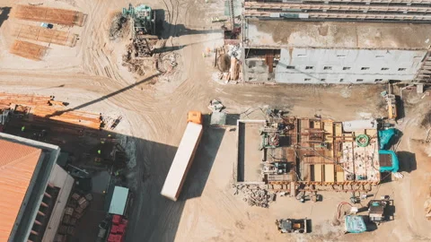 4k Hyperlapse Processing Of Metal Struct... | Stock Video | Pond5