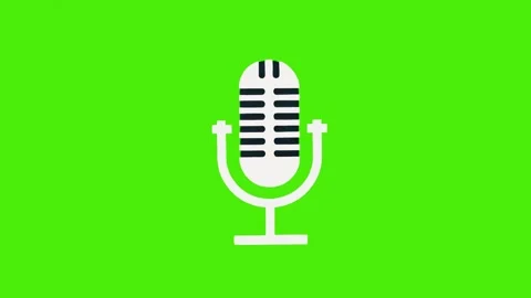 Microphone Green Screen Mic Stock Videos – Royalty-Free HD & 4K Videos