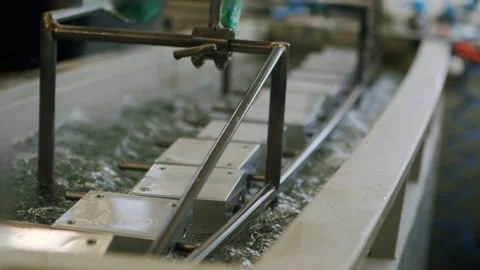 4K Industrial Electroplating Bath Bubbli... | Stock Video | Pond5