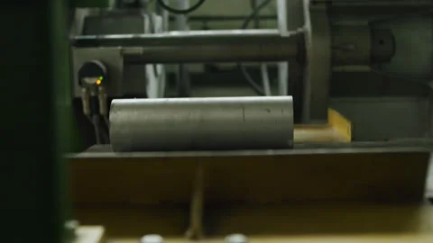 4K Industrial Metal Rolling Process, Mac... | Stock Video | Pond5