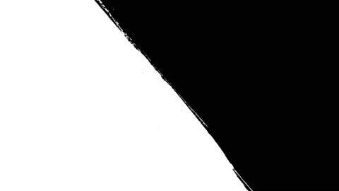 4K ink paint white brush stroke transiti... | Stock Video | Pond5