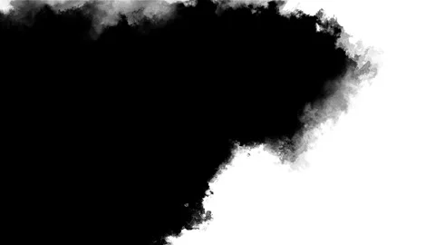 4K ink splatter transition white screen,... | Stock Video | Pond5