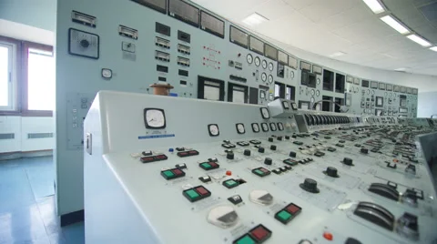 4K Interior view of system control panel... | Stock Video | Pond5