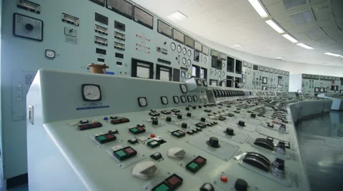 4K Interior view of system control panel... | Stock Video | Pond5
