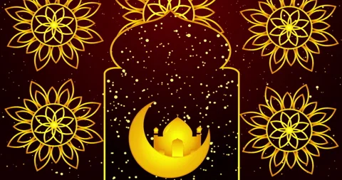 4K Islamic designed background. Islamic ... | Stock Video | Pond5