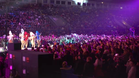 Singer On Stage Stock Footage ~ Royalty Free Stock Videos | Pond5