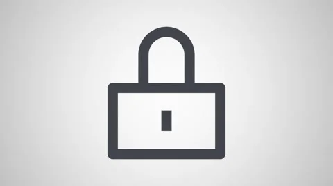 Lock Symbol Stock Video Footage | Royalty Free Lock Symbol Videos | Pond5