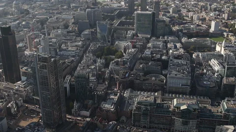 4k london city aerial helicopter flight ... | Stock Video | Pond5