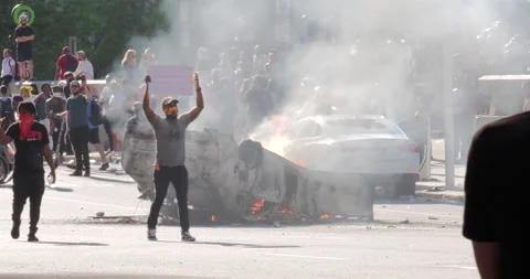 Car Fire Stock Video Footage | Royalty Free Car Fire Videos | Pond5