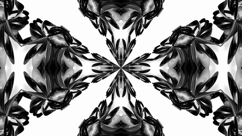 4k loop animation with black and white r... | Stock Video | Pond5