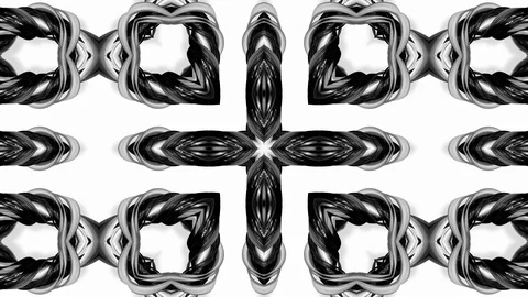 4k loop animation with black and white t... | Stock Video | Pond5