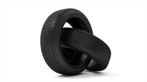 4K Loop Animation of Car Tire Wheel Rota... | Stock Video | Pond5