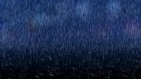 4k Loop Heavy angled rain falling Loop A... | Stock Video | Pond5