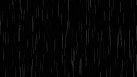 4k Loop Rain Drops Falling Alpha. Rain D... | Stock Video | Pond5
