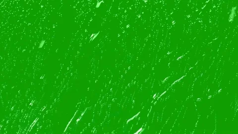 4k Loop Rain Drops Falling green screen,... | Stock Video | Pond5