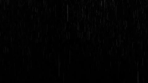 4K Loop Rain Drops Falling with Alpha Ch... | Stock Video | Pond5