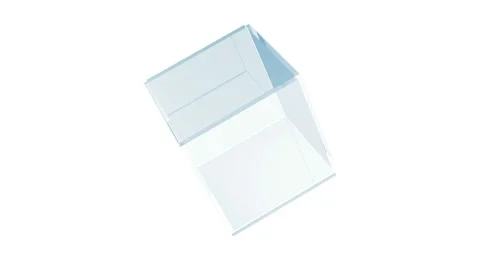 4K Loop Rotation Animation of Empty Glas... | Stock Video | Pond5