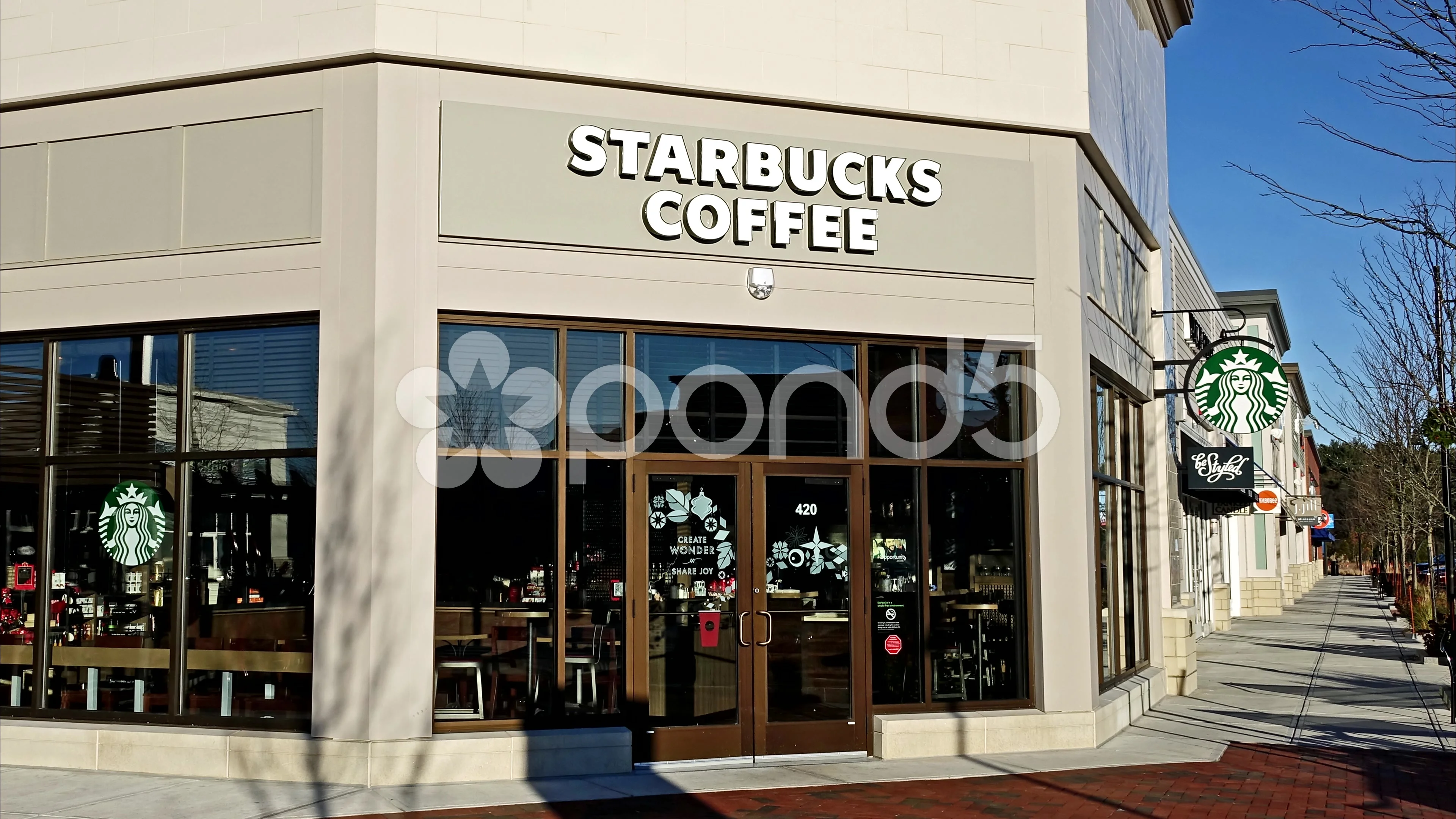 Starbucks Store Outside