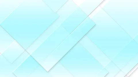 4K Looped. Bright White, Blue Minimal Ge... | Stock Video | Pond5