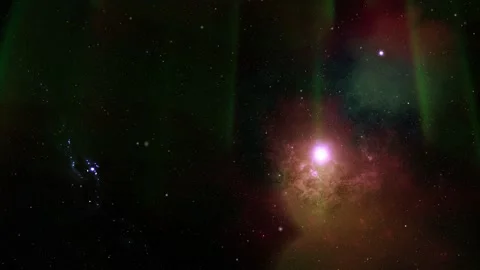 4K looping of flying through the stars a... | Stock Video | Pond5