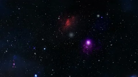 4K looping of flying through the stars a... | Stock Video | Pond5