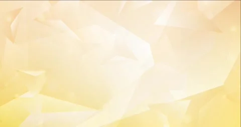 4K looping light yellow video with polyg... | Stock Video | Pond5
