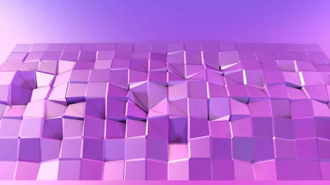 4k low poly background animation in loop... | Stock Video | Pond5