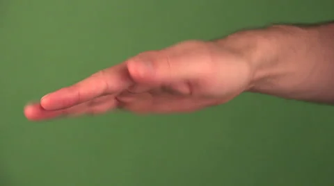 4K Man Hand Gestures So-So Iffy Unsure | Stock Video | Pond5