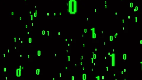 4k The Matrix style binary code,The came... | Stock Video | Pond5