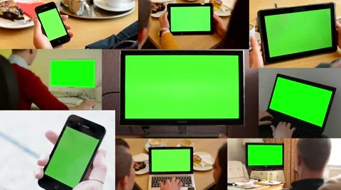4K MONTAGE (9 VIDEOS) - technology devic... | Stock Video | Pond5
