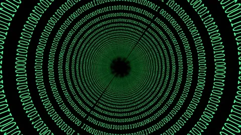 4K Moving Matrix Background. Binary code | Stock Video | Pond5